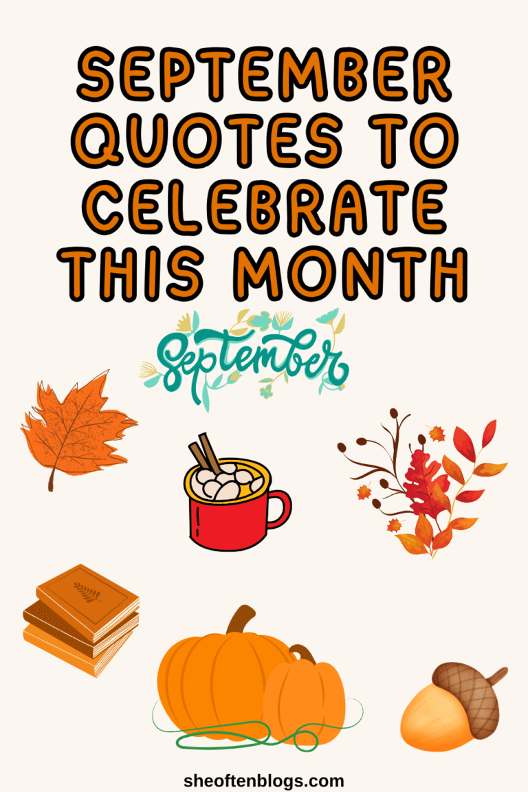 120 September Quotes to Welcome Fall with Calm and Inspiration - She ...