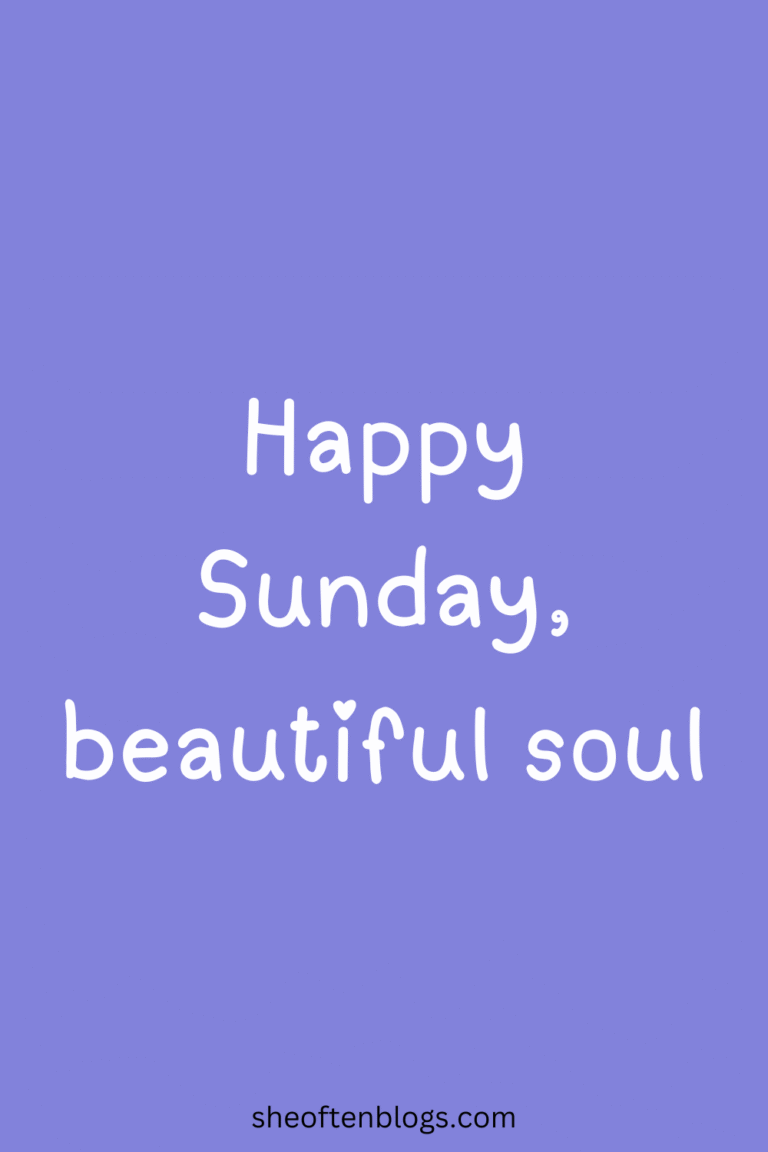 100 Sunday Blessings to Fill Your Heart with Peace, Faith, and ...