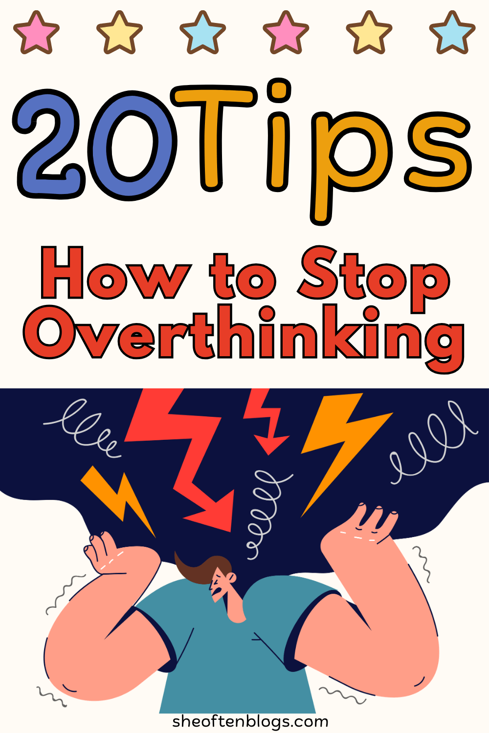 How to Stop Overthinking: 20 Practical Ways to Find Peace - She Often Blogs
